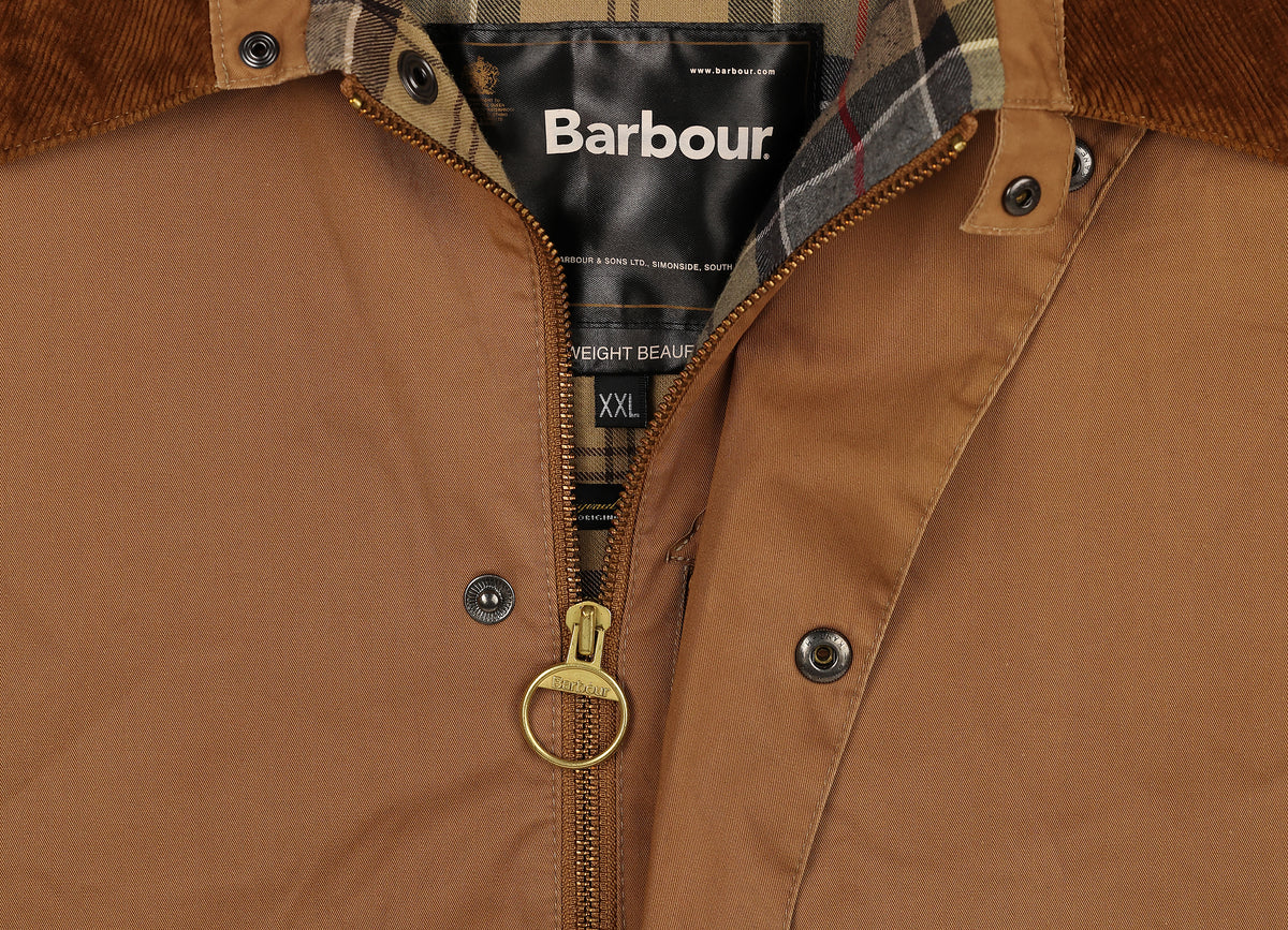Barbour Lightweight Beaufort Jacket - Brown - XXL – Headlock