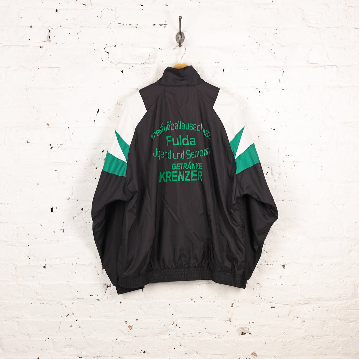 Adidas 90s Shell Tracksuit Top Jacket - Black - XL – Headlock