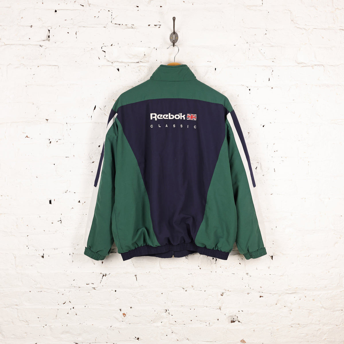 Reebok Classic Shell Tracksuit Top Jacket - Green - XL – Headlock