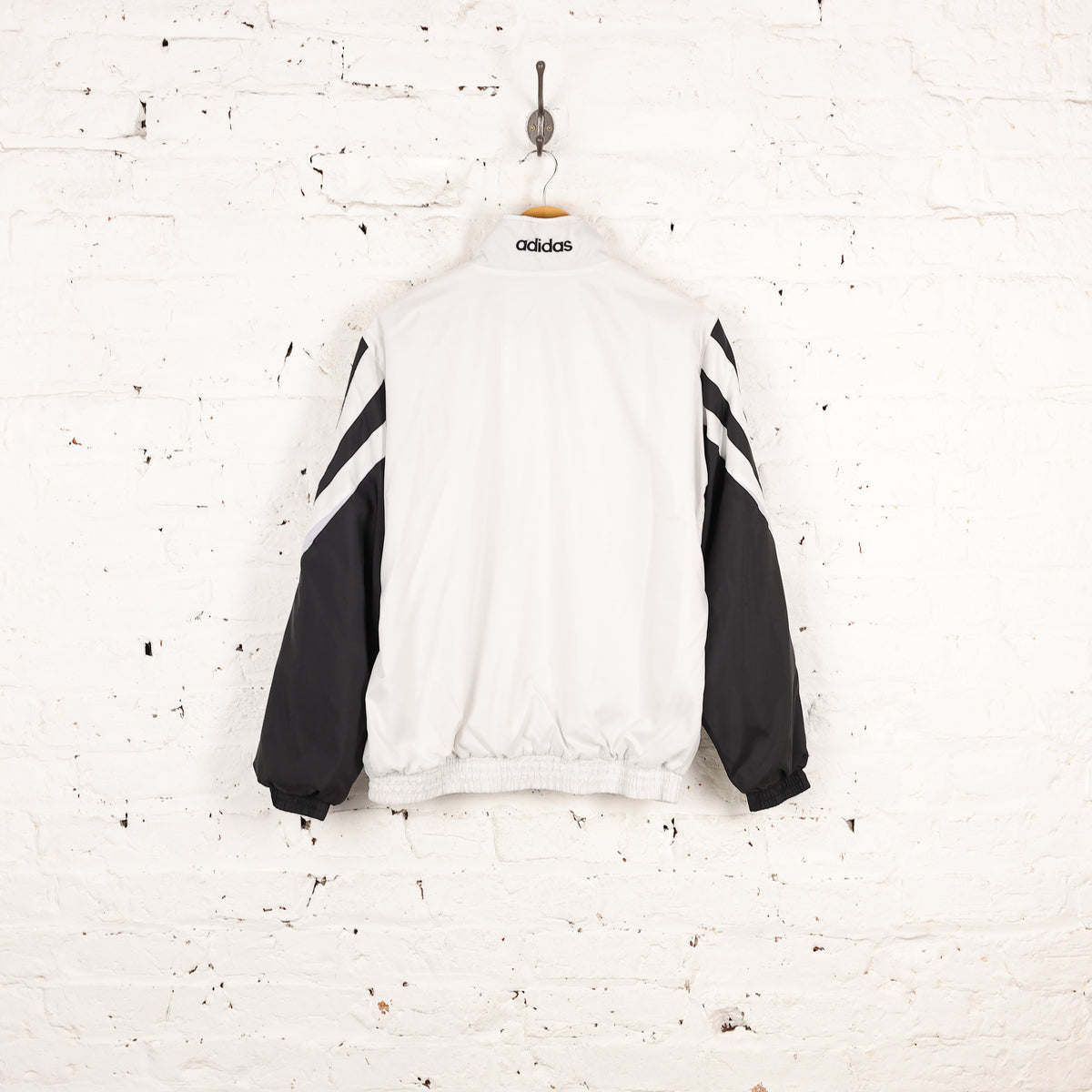 Adidas 90s Shell Tracksuit Top Jacket - White - M – Headlock