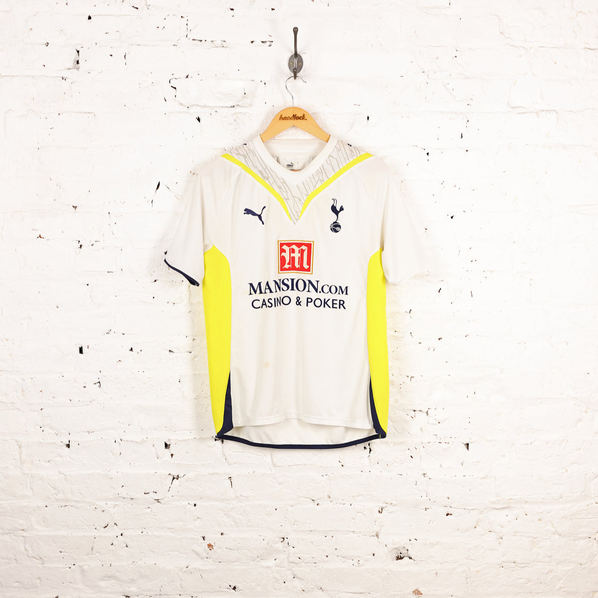 Tottenham Hotspur 2009 Puma Home Football Shirt - White - S – Headlock
