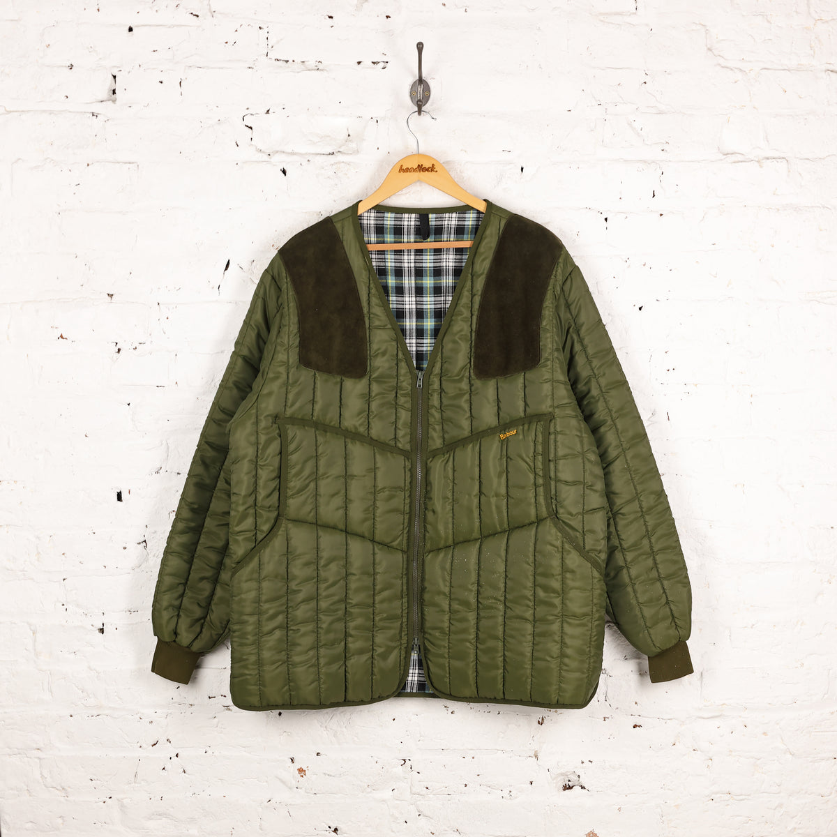 Barbour Quilted Shooting Jacket - Green - XL – Headlock