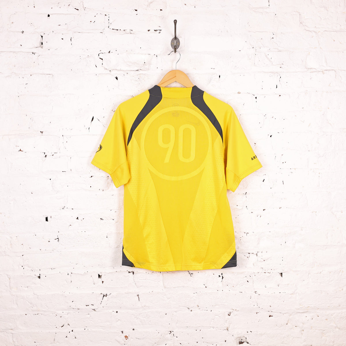 Arsenal FC 2005 Nike Training Football Shirt - Yellow - S – Headlock