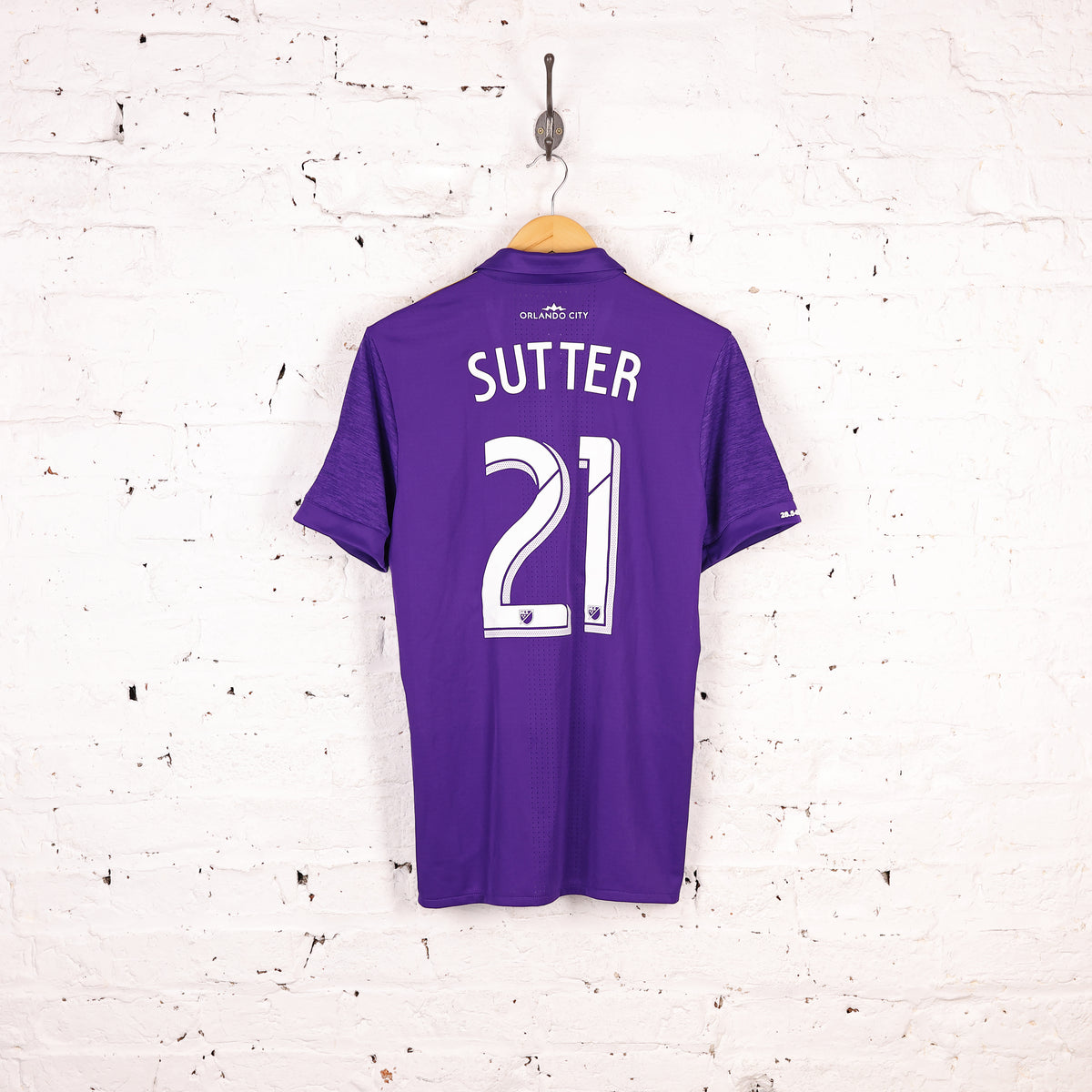 Orlando City Scott Sutter Adidas Home Football Shirt - Purple - M ...