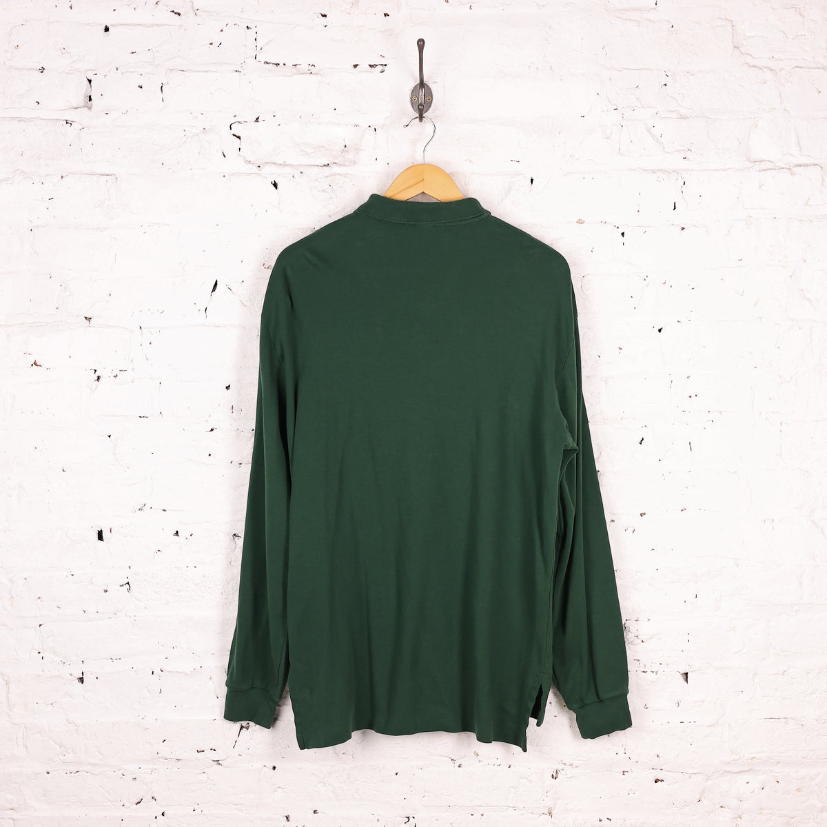 Ralph Lauren Long Sleeve Polo Shirt - Green - M – Headlock
