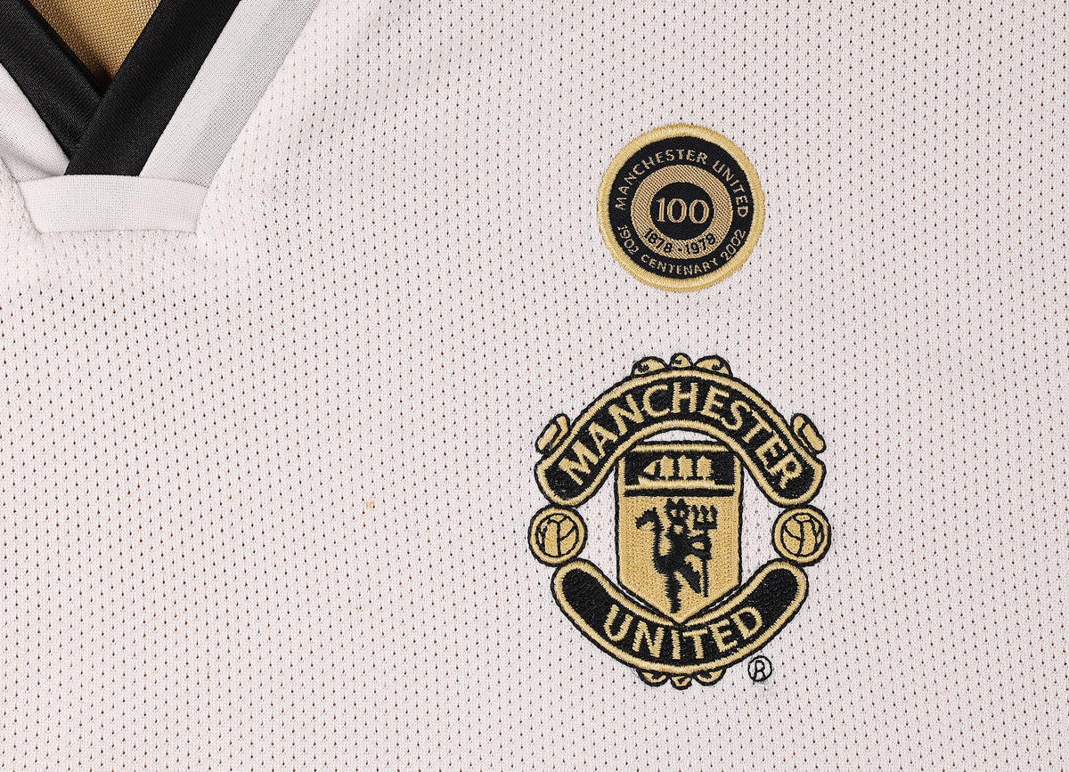 Manchester United Long Sleeve 2001 Umbro Reversible Third Football Shi ...