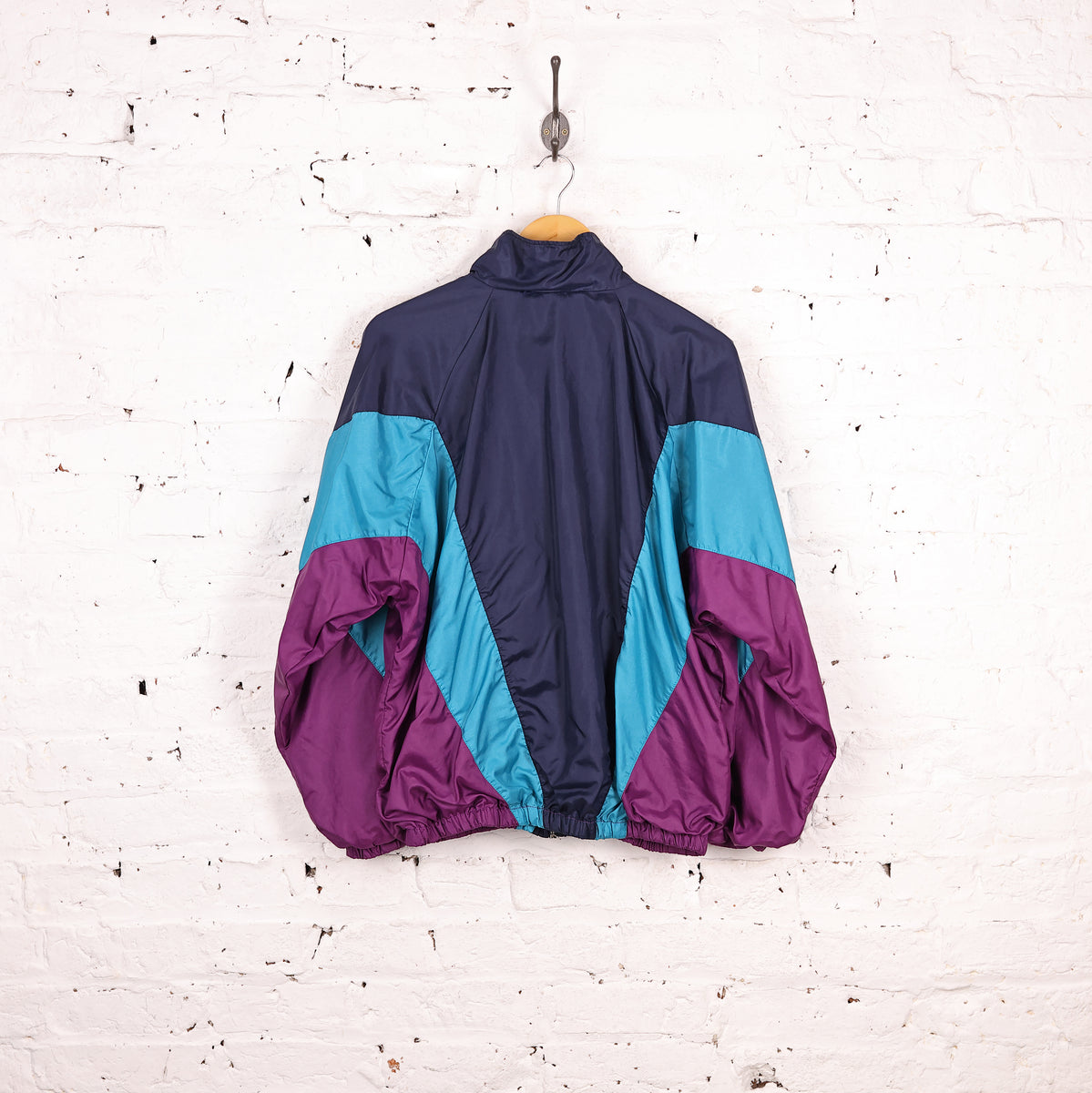 Adidas Shell Tracksuit Top Jacket - Blue - M – Headlock
