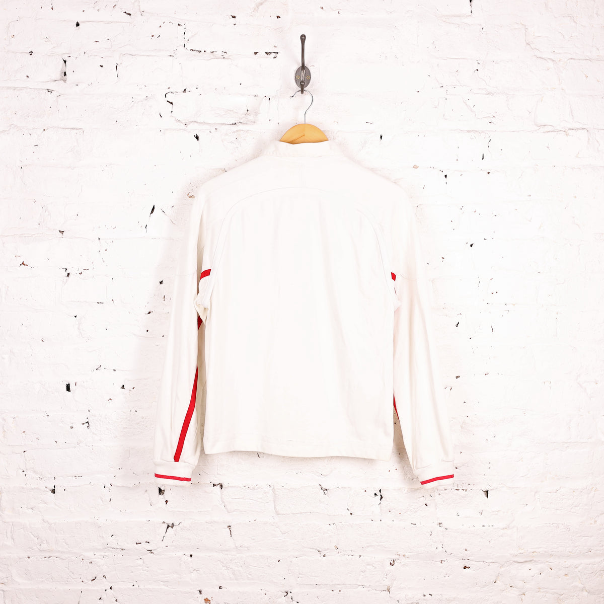 Nike England Rugby Long Long Sleeve Home Shirt - White - S – Headlock