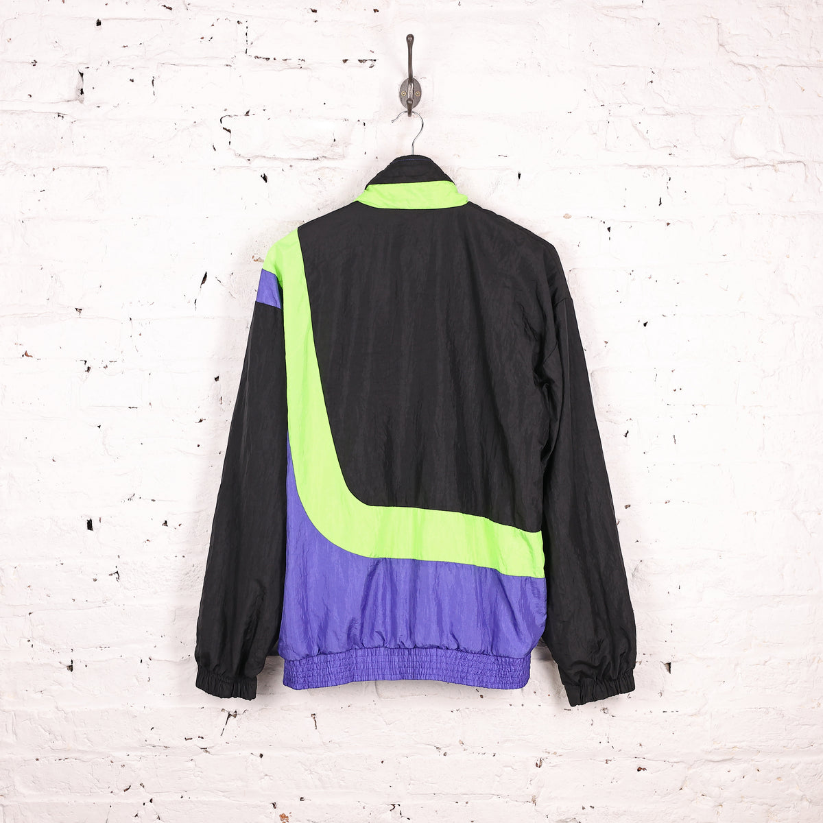 Sergio Tacchini Shell Tracksuit Top Jacket - Black - XL – Headlock