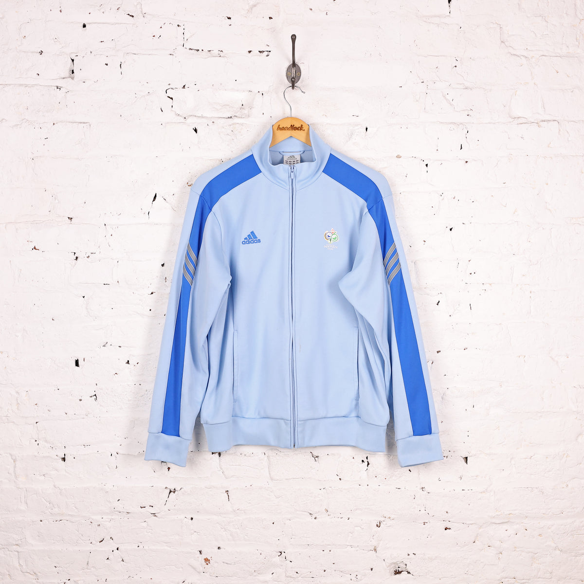 Adidas World Cup 2006 Tracksuit Top Jacket - Blue - M – Headlock