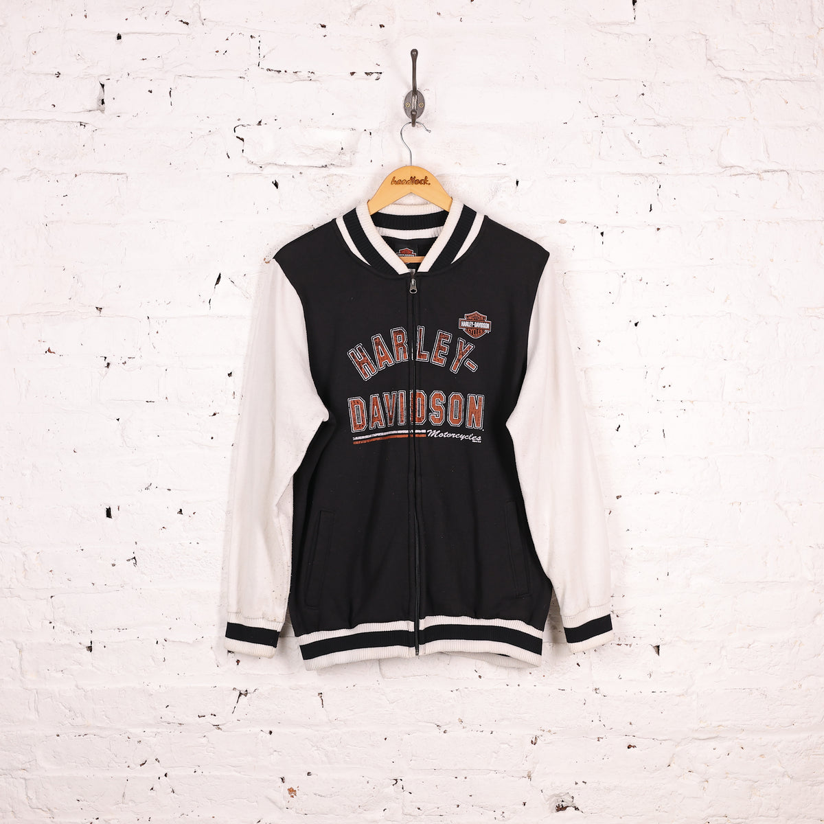 Harley Davidson Cotton Bomber Jacket - Black - XXL – Headlock