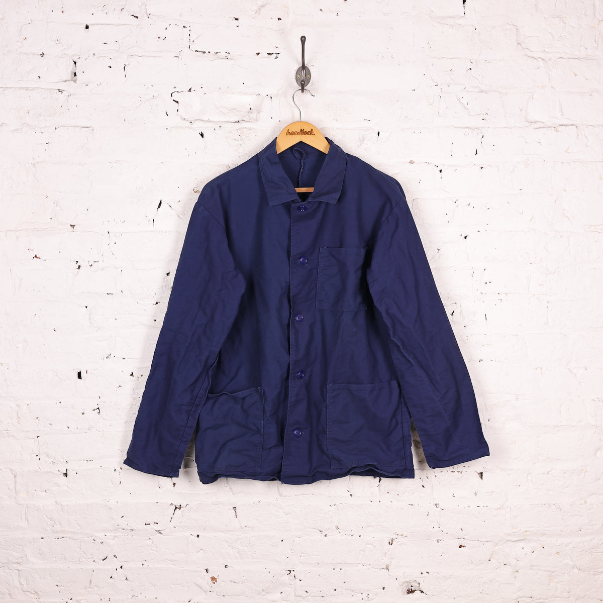 Work Chore Over Shirt - Blue - L – Headlock