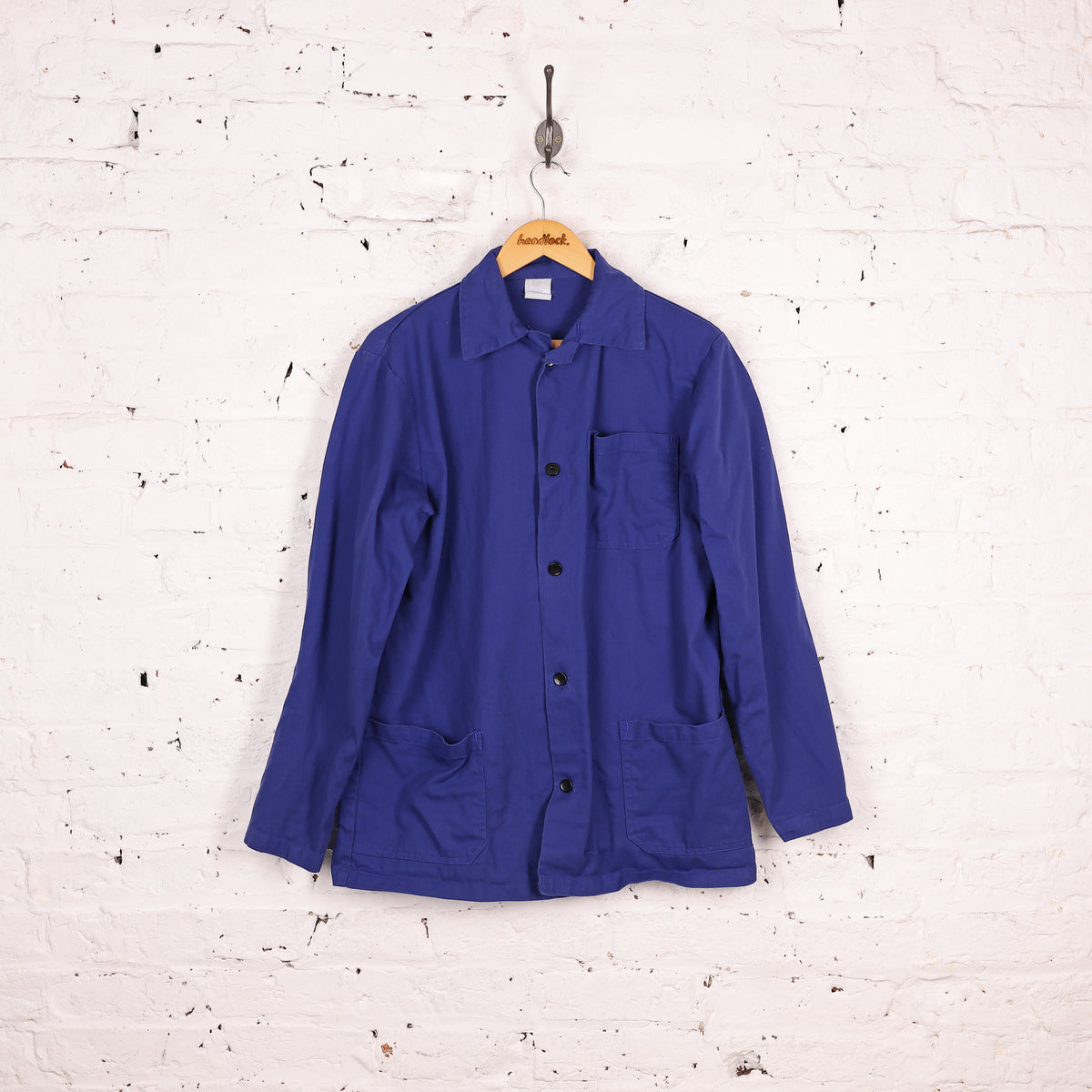 Work Chore Over Shirt - Blue - L – Headlock