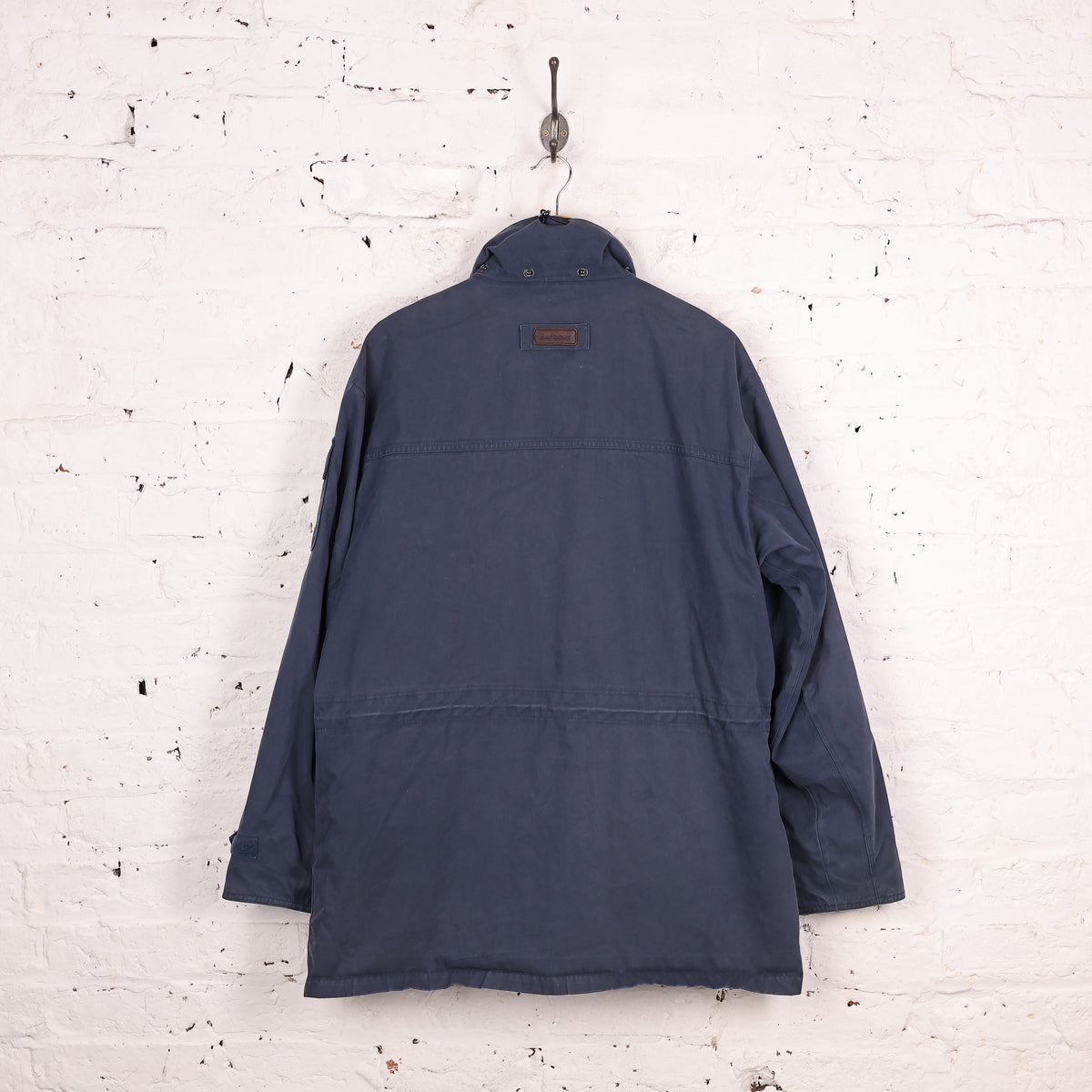 Barbour Lockton Waterproof Breathable Jacket - Blue - L – Headlock