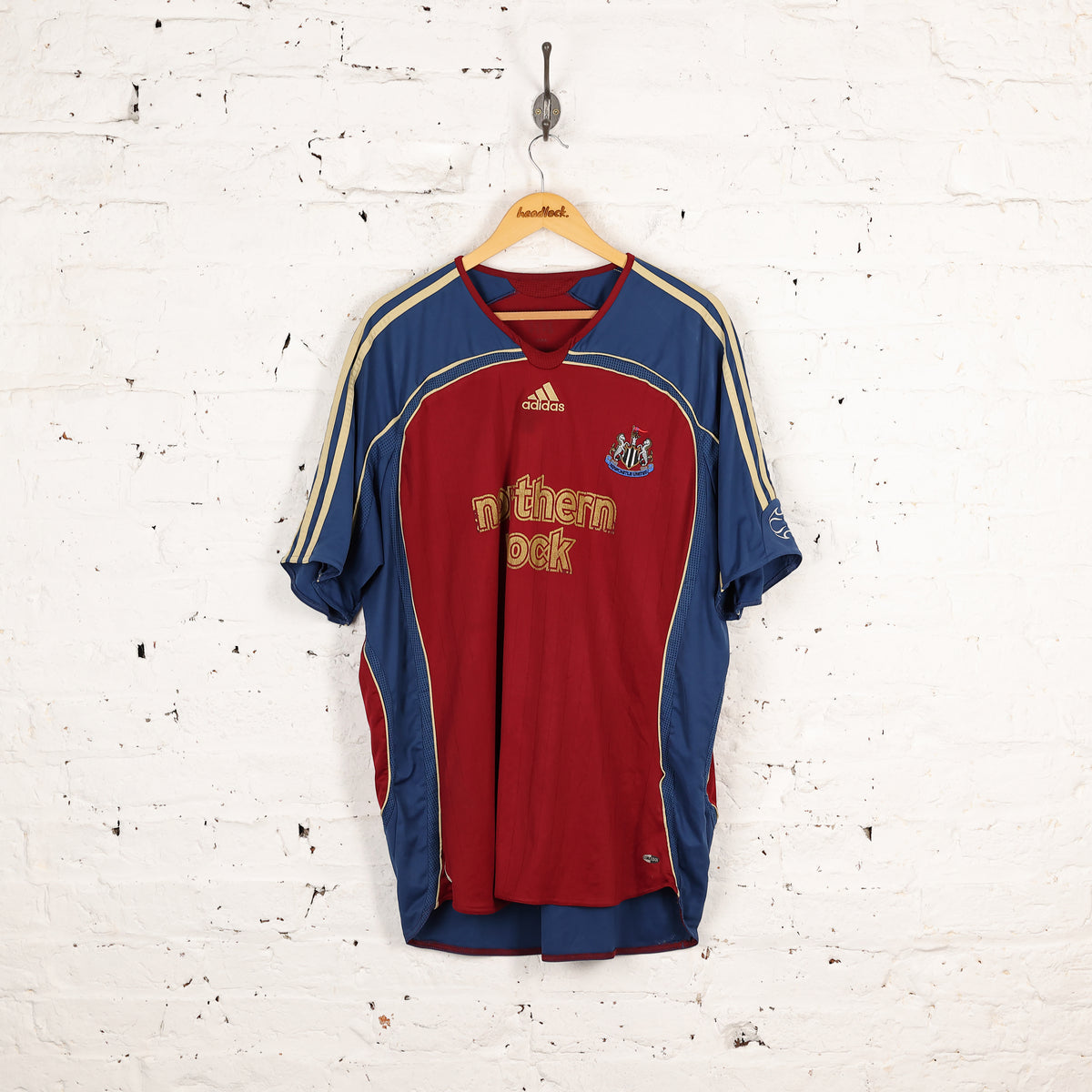 Adidas Newcastle United 2006 Away Football Shirt - Maroon - XXL – Headlock