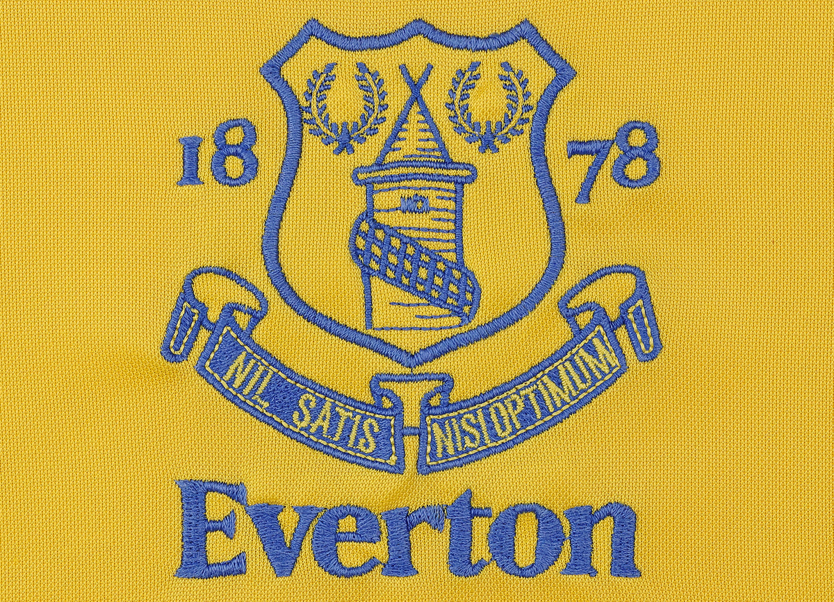 Everton 2001 Puma Away Football Shirt - Yellow - XXL – Headlock