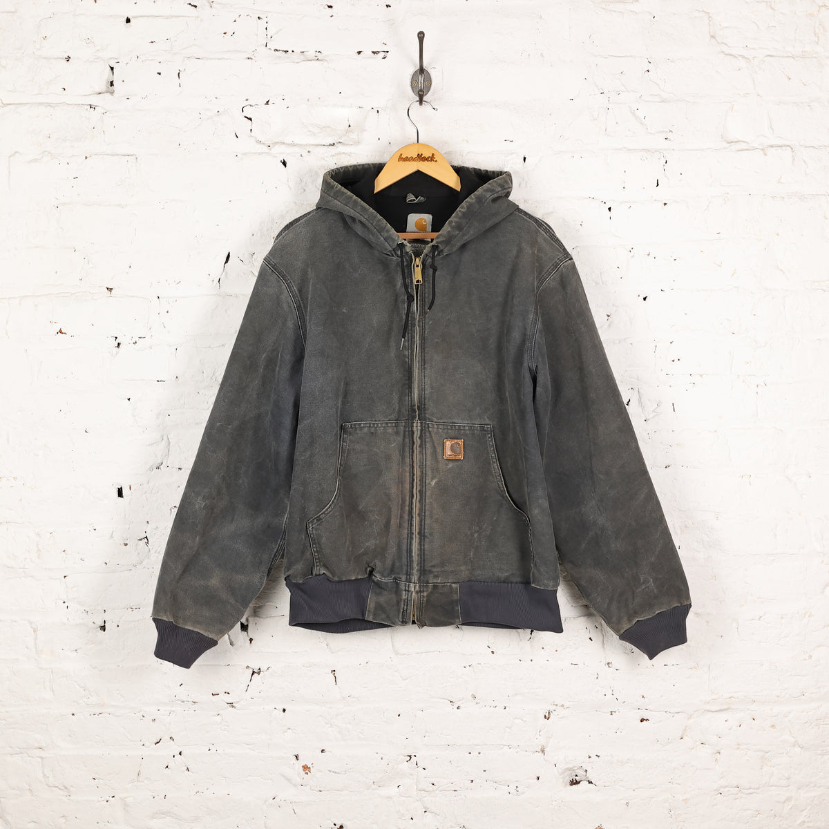 Carhartt Hooded Work Jacket - Green - L – Headlock