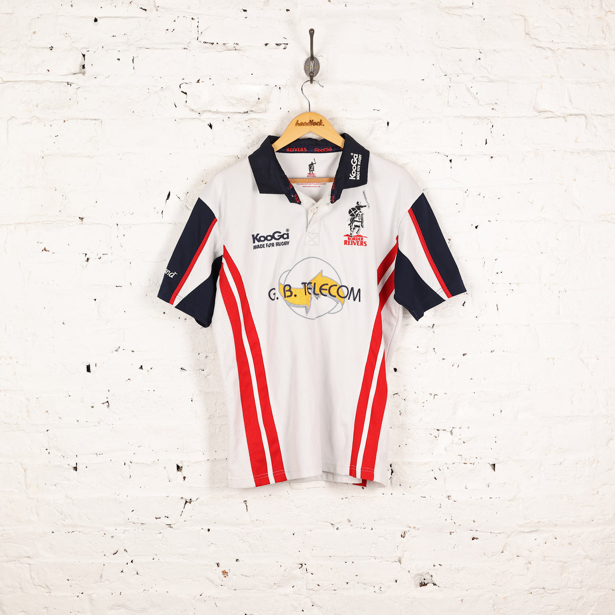 Kooga Border Reivers Rugby Shirt - White - L – Headlock