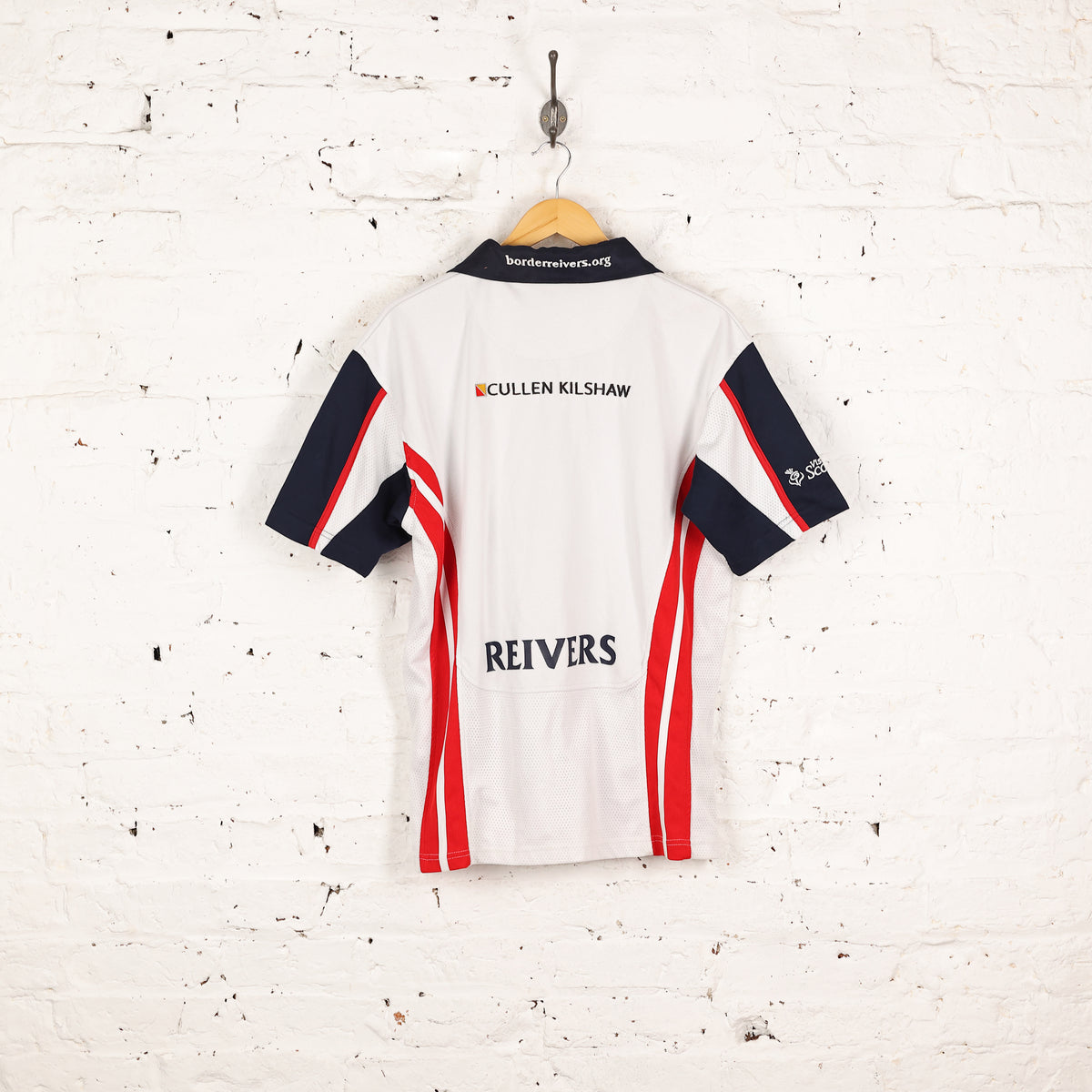 Kooga Border Reivers Rugby Shirt - White - L – Headlock