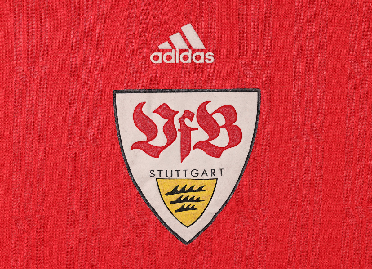 VFB Stuttgart Adidas 90s Football Training Shirt - Red - XL – Headlock