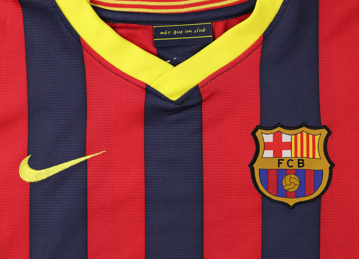 Barcelona 2013 Fabregas Nike Home Football Shirt - Red - XL – Headlock