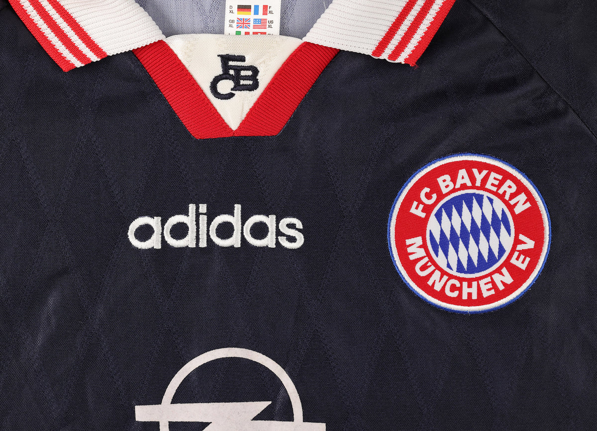 Bayern Munich 1997 Adidas Home Football Shirt - Blue - XL – Headlock