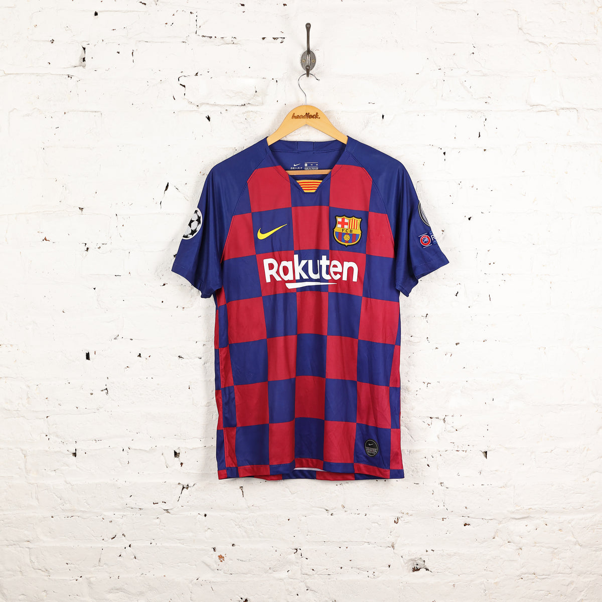 FC Barcelona De Jong Champions League Home Football Shirt - Red - XL ...