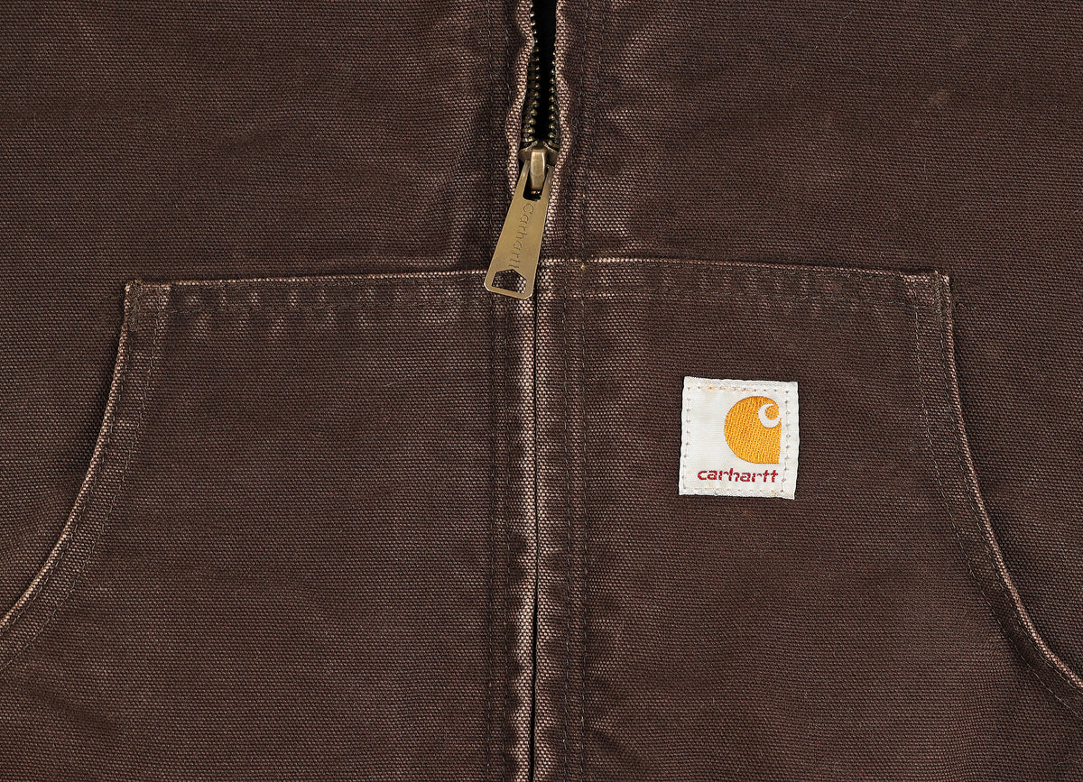 Women's Carhartt Hooded Work Jacket - Brown - Women's L – Headlock