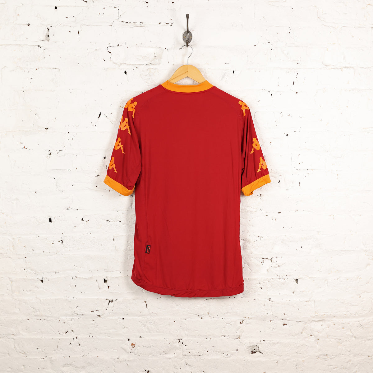 AS Roma Kappa 2007 Home Football Shirt - Red - M – Headlock