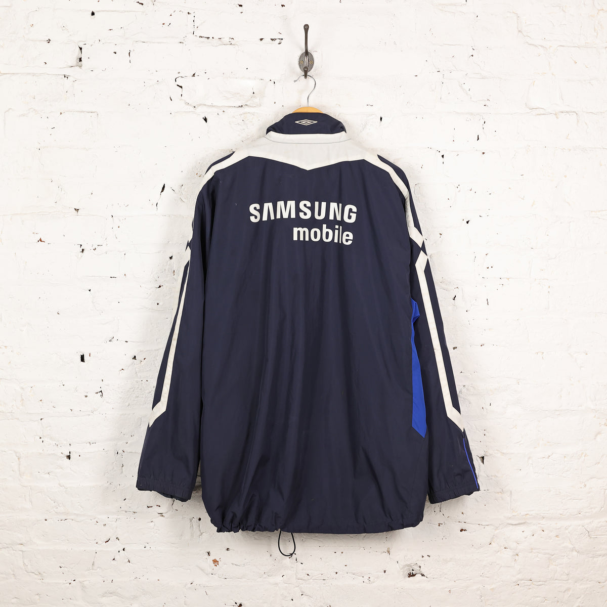 Chelsea 2004 Umbro Shell Training Jacket Top - Blue - XXL – Headlock