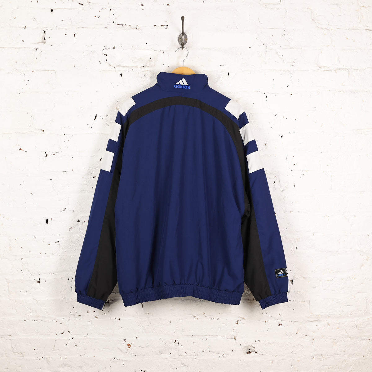 Adidas 90s Shell Tracksuit Top Jacket - Blue - XL – Headlock