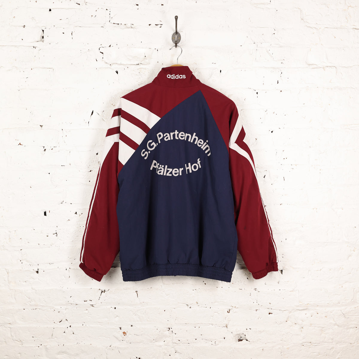Adidas Shell Tracksuit Top Jacket - Blue - XL – Headlock