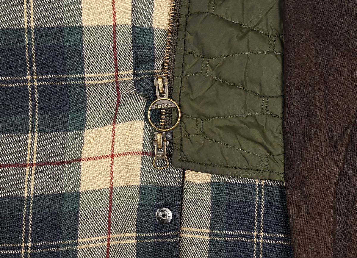Barbour Land Rover Suspension Wax Jacket - Green - L – Headlock
