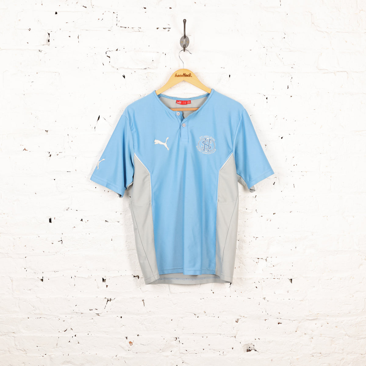 Puma St Helens Rugby Shirt - Blue - M – Headlock