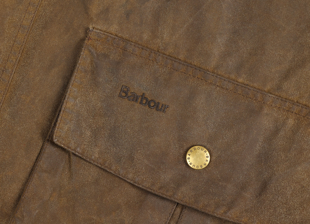 Barbour Trooper Wax Jacket - Brown - XXL – Headlock