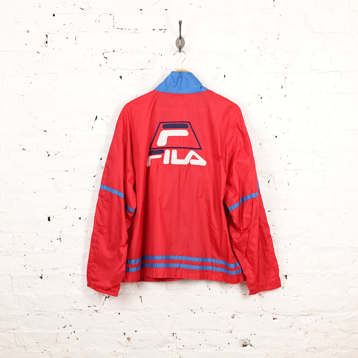 Fila Classic 90s Shell Jacket - Red - L – Headlock