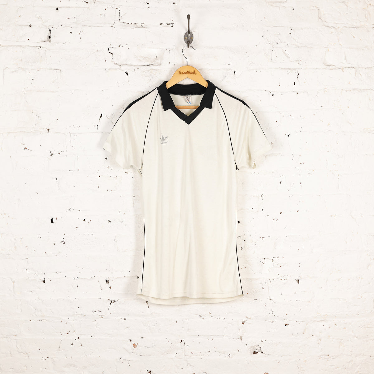 Adidas Template 80s Football Shirt - White - L – Headlock