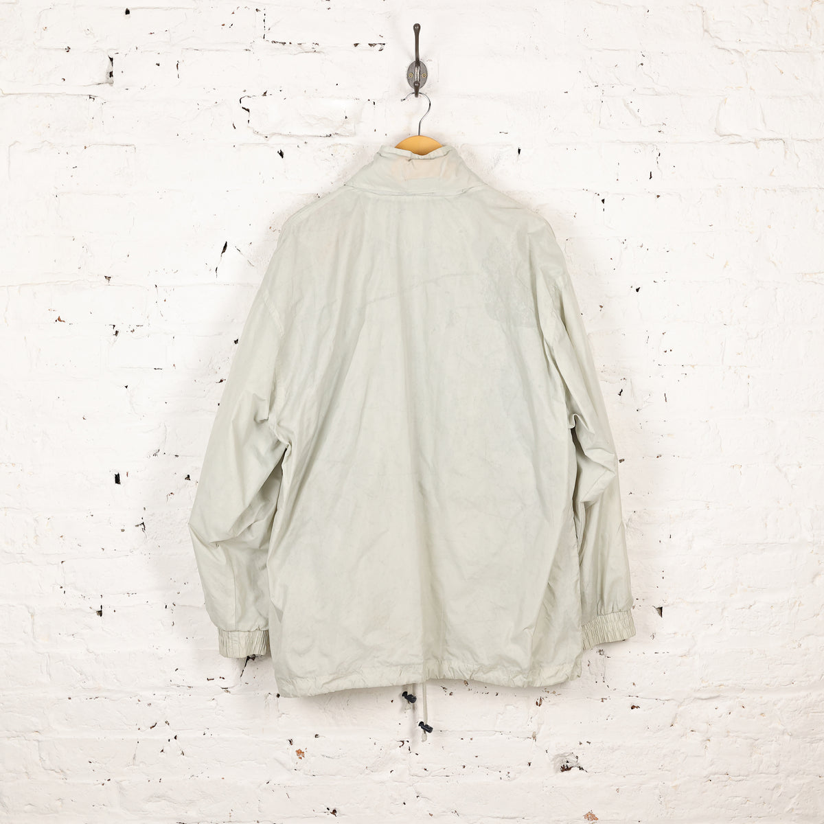 Reebok Liverpool Football 1/4 Zip 90s Shell Jacket - Beige - L – Headlock