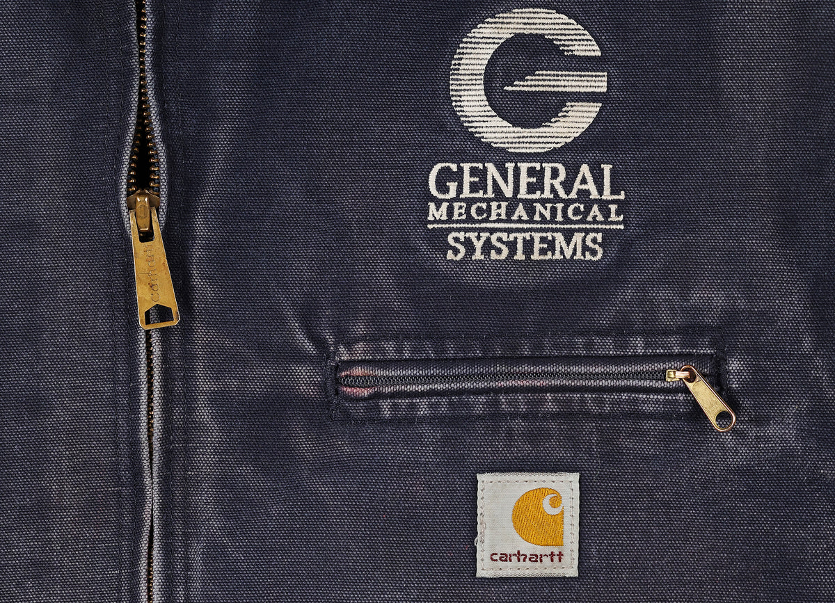 Carhartt Detroit Work Jacket - Blue - L – Headlock