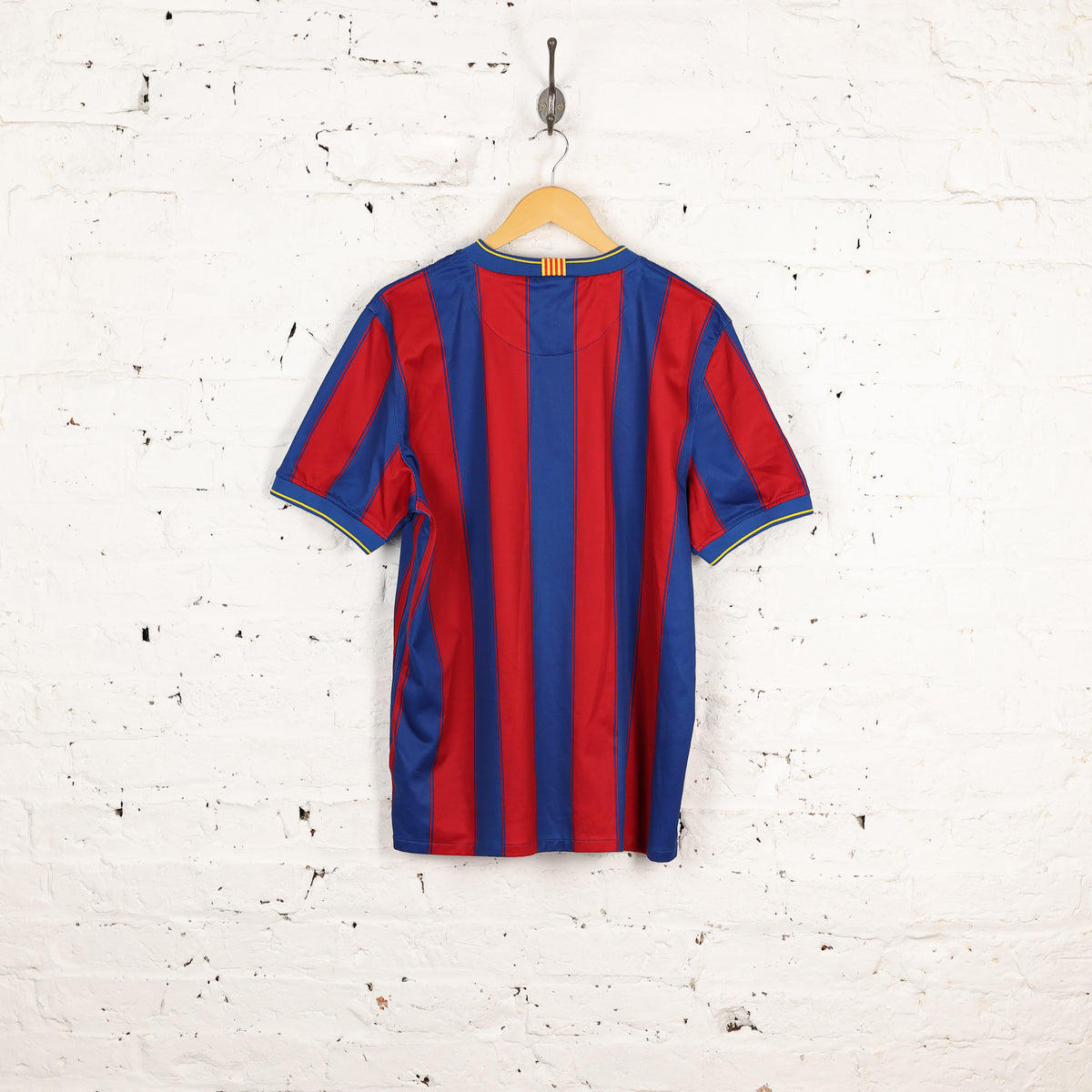 Nike Barcelona 2009 Home Football Shirt - Red/Blue - L – Headlock