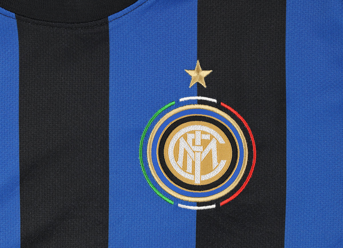Nike Inter Milan 2009 Home Football Shirt - Blue - L – Headlock