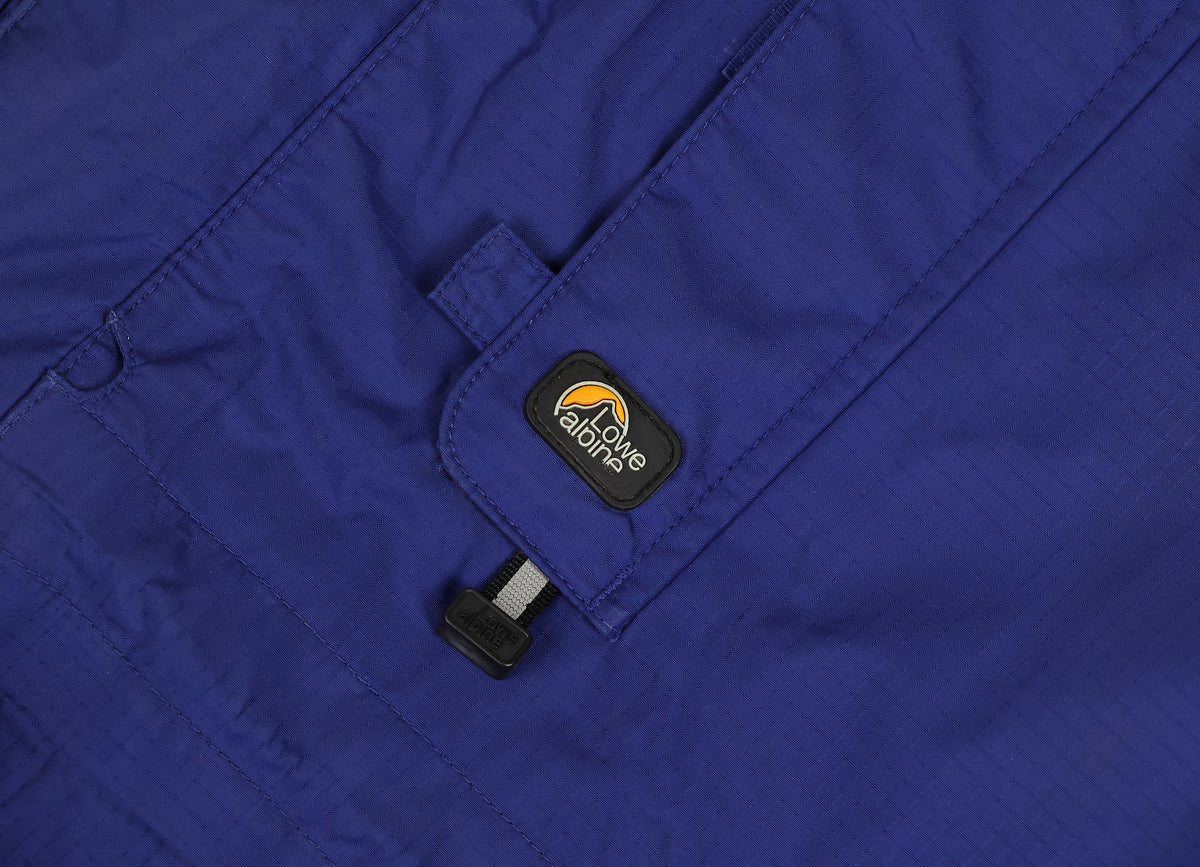 Lowe Alpine Triple Point 90s Rain Jacket - Blue - XL – Headlock