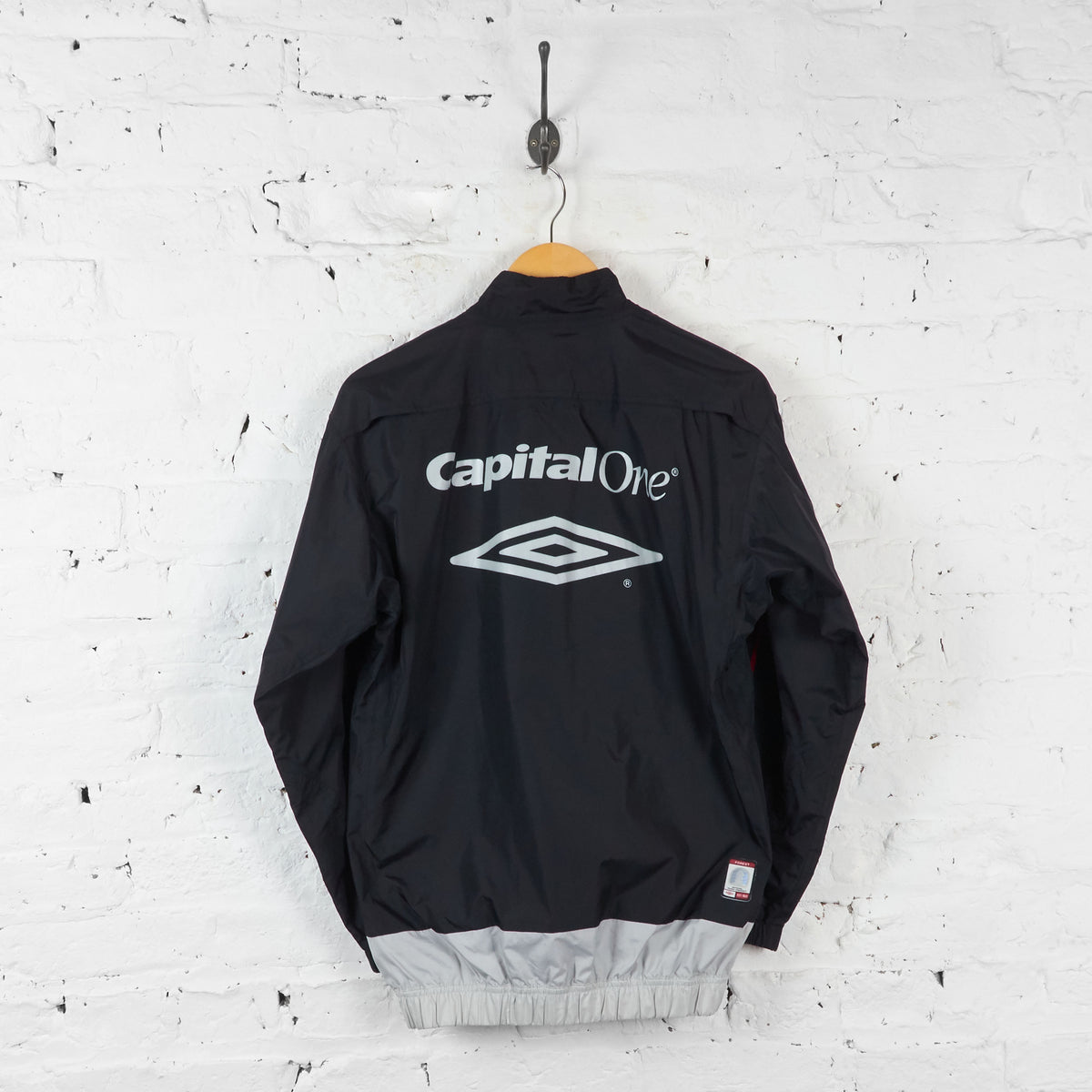 Nottingham Forest 2004 Shell Tracksuit Top Jacket - Black - S – Headlock