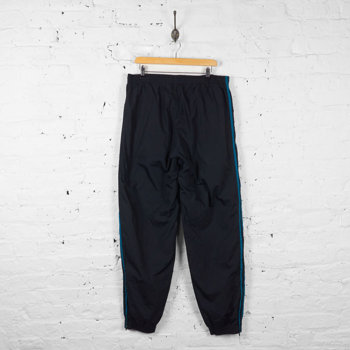 Vintage Adidas Shell Tracksuit Bottoms - Black - L – Headlock